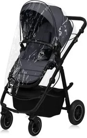 LIONELO Kočárek kombinovaný Amber Plus 3v1 Grey Graphite