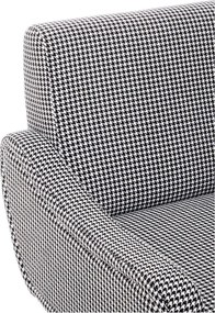 Černobílé křeslo Holli – Premier Housewares
