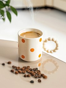 Sinsay - Keramický hrnek s uchem - žlutá