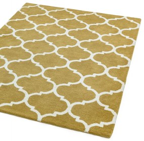 Žlutý  koberec Swans Ogee Ochre Rozměry: 160x230 cm