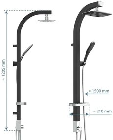 Eisl Sanitär Sprchový komplet Madagaskar 60060