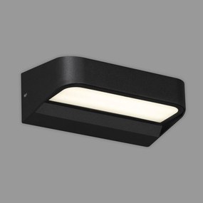 BRILO 3036-015X VÝPRODEJ VZORKU - LED venkovní svítidlo 14,2 cm 8W 900lm černá - BRILO