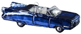 Vánoční ozdoba autíčko cabrio modré
