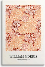 Replika vzoru Jablko Reprodukce William Morris Obraz na plátně 60x90
