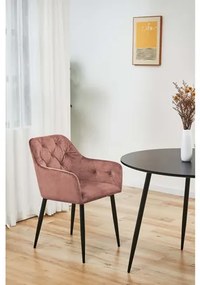 Set 2 ks jídelních židlí SJ.030, růžová