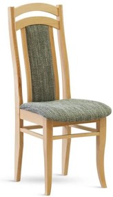 Jídelní čalouněná židle Stima AIDA – látka antracit, více barev moření