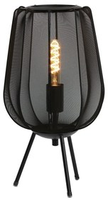 Černá stolní lampa (výška 45 cm) Plumeria – Light &amp; Living