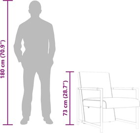 Křeslo s chromovanými nohami černé umělá kůže 241006