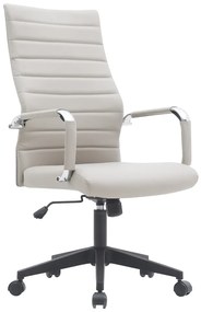 Kondela Kancelářské křeslo, šedohnědá Taupe/černá, DRUGOS NEW