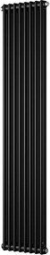 Hopa Tubus 2 koupelnový radiátor 212 x 1500 mm boční připojení barva černá RADTUB21500431