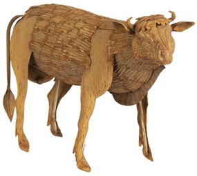 Kovová dekorace kráva – 42x18x35 cm
