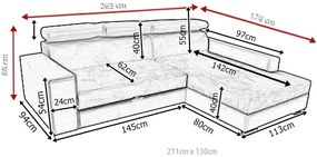 sedací souprava MEXICO DE LUX – Inari 91 / Soft černý