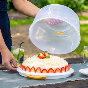 Chladicí podnos s poklopem DELÍCIA ø 34 cm