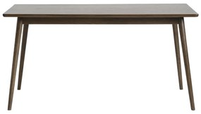 Hnědý rozkládací jídelní stůl s deskou v dubovém dekoru 150x90 cm Barrali – Unique Furniture