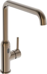 Hansa Vantis Style - Elektronická dřezová baterie, síťové napájení, Bluetooth, broušený bronz 5421220981