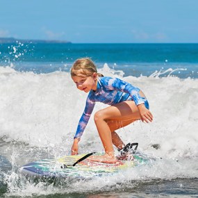 Costway 104 cm dlouhé bodyboard pro děti s jádrem z EPS a palubou XPE a vířivým