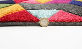 Flair Rugs, Běhoun Spectrum Dynamic Multi, 66x230, vícebarevná, chodba / předsíň