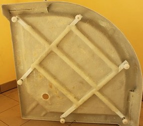 Terra Hydromasážní box WSH7180W bílý, 80x80 bez sauny