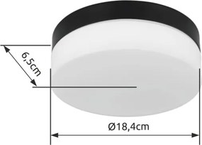 Globo 32111B - Koupelnové svítidlo VRANOS 1xE27/60W/230V pr. 18,4 cm IP44