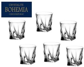 BOHEMIA QUADRO SKLENICE 55ML SADA 6KS
