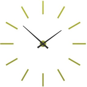 Designové hodiny 10-303 CalleaDesign 130cm (více barev) Barva žlutá klasik-61 - RAL1018