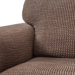Bielastické potahy COSTINA oříšková křeslo (š. 60 - 110 cm)
