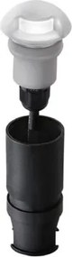 FAN LED-STEP24V-R1C Pochozí venkovní svítidlo LED STEP DC 24 V nikl hliník 2 W 170 lm 3000 K IP67 4,5x5,7 cm - FANEUROPE
