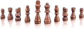 _Ostatní 1_ DŘEVO Hra Královské šachy Popular v dřevěném boxu *SPOLEČENSKÉ HRY* 92210