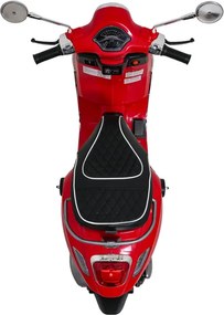 Elektrický skútr Vespa ROMA červený