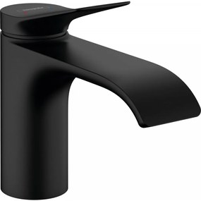 Hansgrohe Vivenis - Páková umyvadlová baterie 80 bez odtokové soupravy, černá matná 75012670