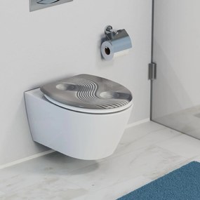 Eisl Sanitär WC prkénko Duroplast Soft Close Ying and Yang 82152