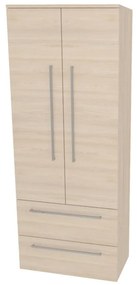 Mereo Mereo, Bino, koupelnová skříňka vysoká 163 cm, dvojitá, Multidecor, CN699JHS2