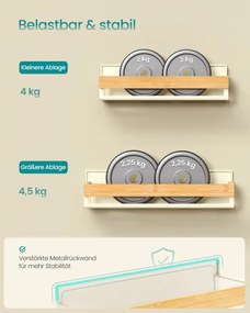 Sada kuchyňských polic KCS062WD01 (4 ks)