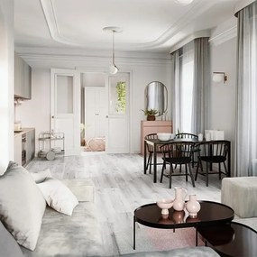 Vinylová plovoucí podlaha Afirmax BiClick Acoustic 41022 Scandinavian Oak 1,756 m²