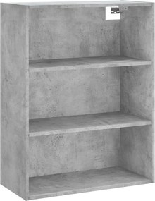 Skříň highboard betonově šedá 69,5x34x180 cm kompozitní dřevo 3189961