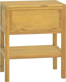 Koupelnová skříňka 60 x 40 x 75 cm masivní teakové dřevo 338249