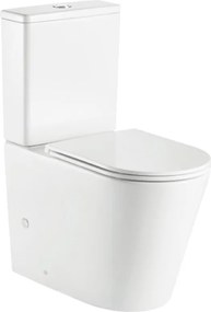 Mereo Mereo, WC kombi, vyvýšené, vario odpad, kapotované, Smart Flush RIMLESS, keramické vč. sedátka, VSD92T1