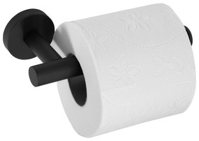 Držák na toaletní papír REA 05, černý mat
