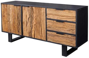 Designová komoda Shark 150 cm mango/teak