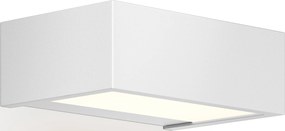 Nástěnná lampa Box LED 15 cm bílá matná