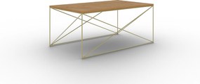 ADRK Furniture Konferenční stolek Dante CT-DAN-G-OL