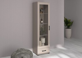 ADRK Furniture Frazio Vysoká vitrína ADRK-SHC-FRA-50-K