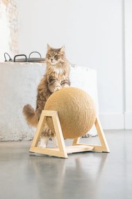 Designed by Lotte DBL Kulaté škrabadlo pro kočky Globe Xem