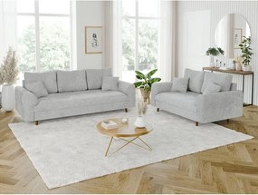 Šedá žinylková pohovka 150 cm Ariella - II. jakost – Ropez