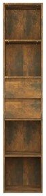 Petromila Knihovna kouřový dub 36 x 30 x 171 cm kompozitní dřevo