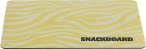 BREAD N' BUTTER Snídaňové prkénko "SnackBoard" - žlutá