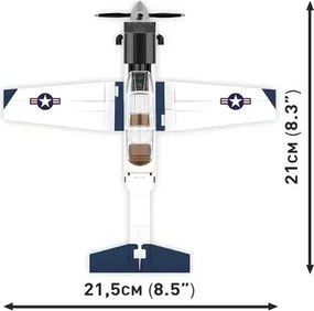 COBI Stavebnice Beechcraft T-6 Texan II 26624 / Měřítko 1:48 / 197 díl