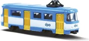 RAPPA Tramvaj kovová mini DPO Ostrava 8.5 cm / od 3 let