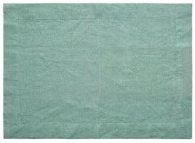 Mořskozelené lněné prostírání 35 x 50 cm - Gaya Ambiente (596446)