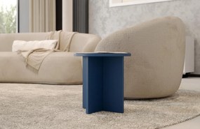 OnaDnes -20% Modrý konferenční stolek MOJO MINIMAL 39,5 cm
